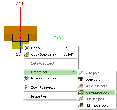 Adding Waveguide Ports