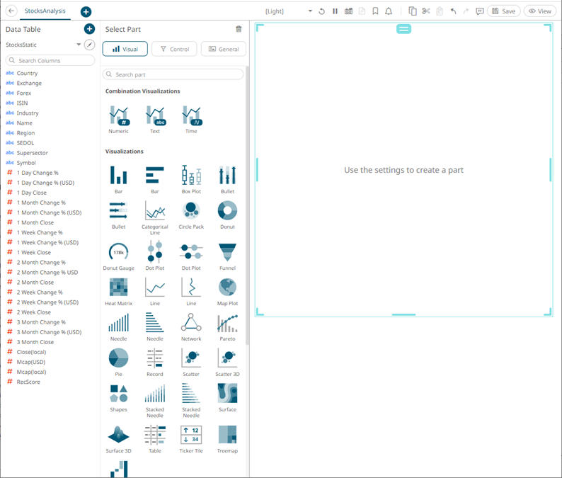 Altair Panopticon Web Authoring Help - Dashboard Design