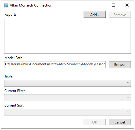 Altair Panopticon Designer Help - Altair Monarch