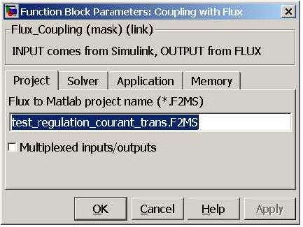 Flux-Simulink co-simulation: Preparation of the Simulink model