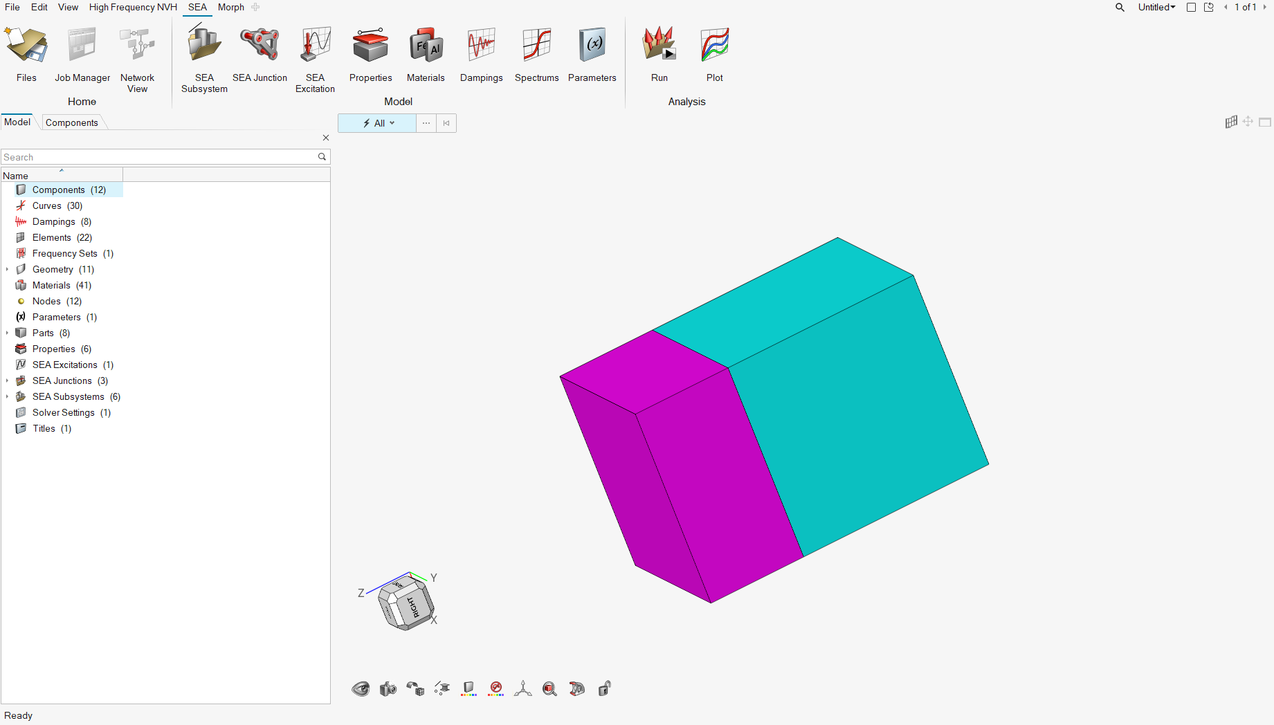 High Frequency NVH User Interface