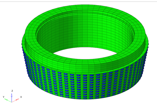 OS-T: 1385 Heat Transfer Analysis on Piston Rings using Thermal Contact