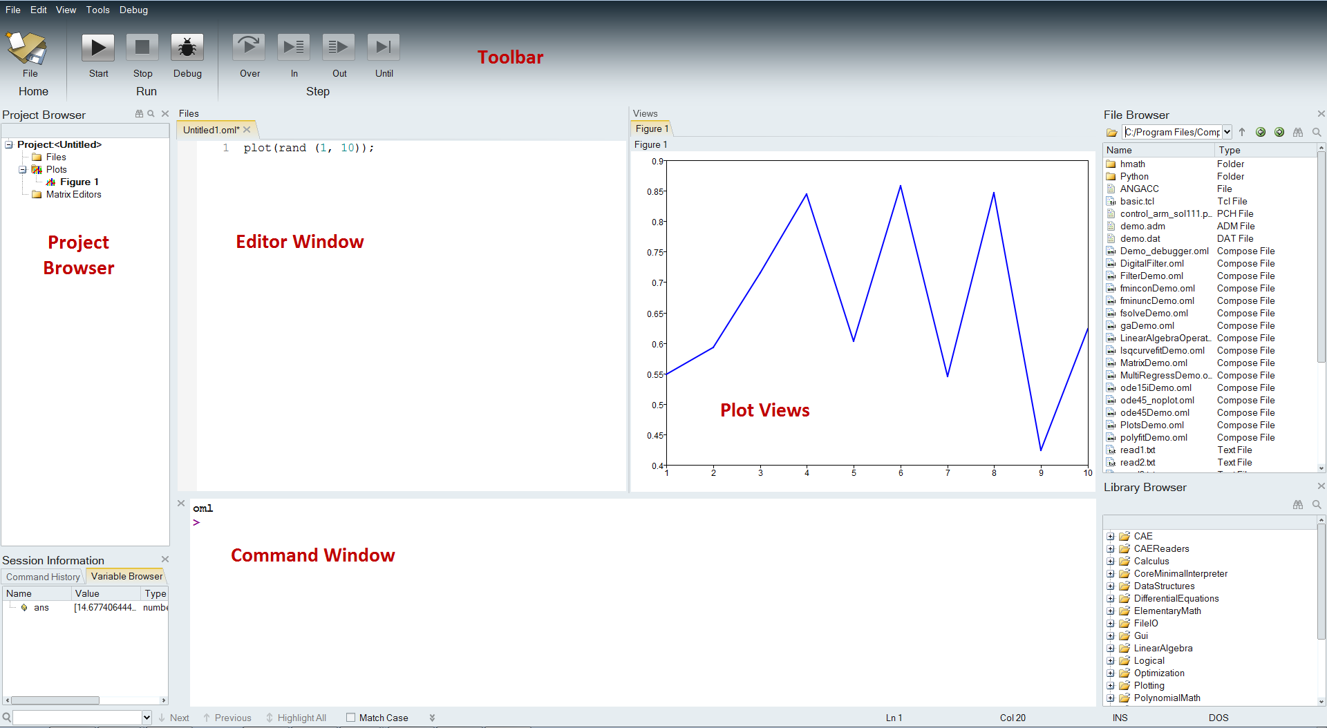 Compose-2030 Creating Plots in OML