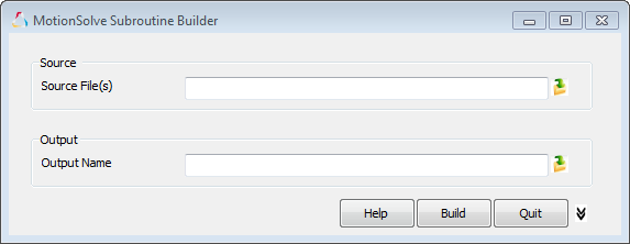 MV-7001： MotionSolveでのユーザーサブルーチンの構築