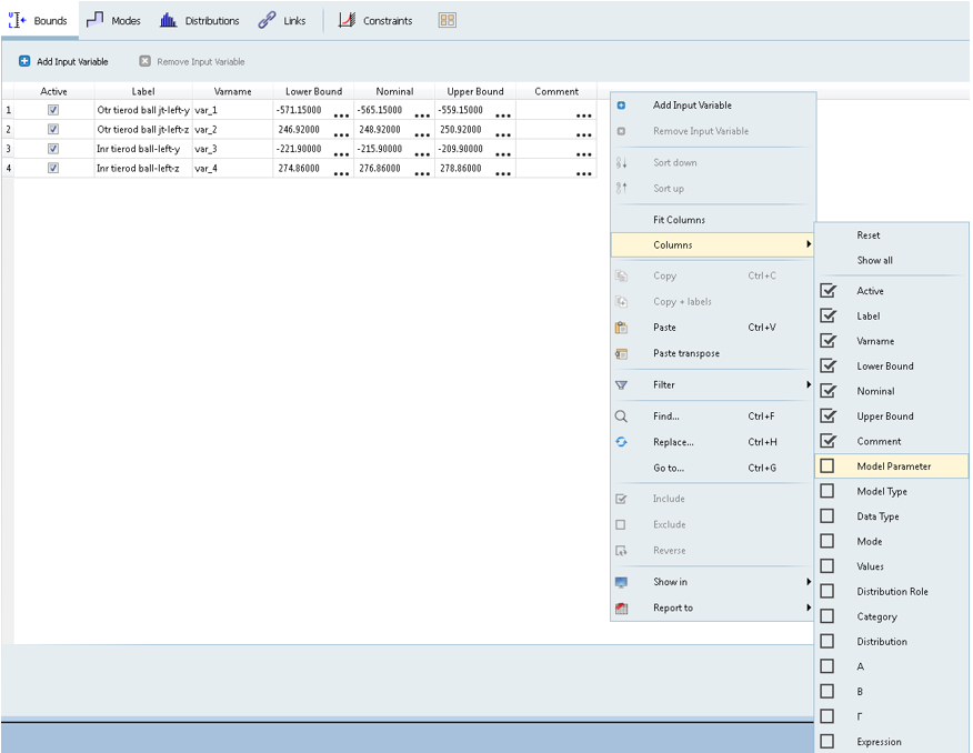 MV-3000： MotionView - HyperStudyを使用したDOE