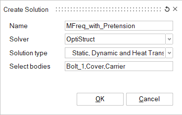 OS-SL-T: 1030 Preloaded Modal Frequency Response Analysis