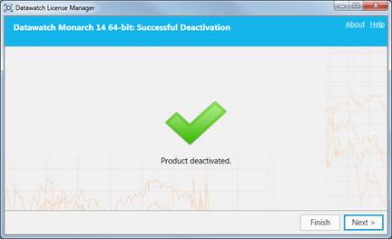 Monarch Install Guide - Deactivating Monarch Using the License Manager