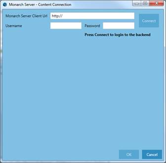Data Prep Studio Help - Connecting