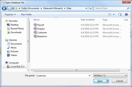 Data Prep Studio Help - Importing Data from an