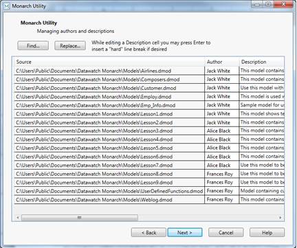 Data Prep Studio Help - Managing