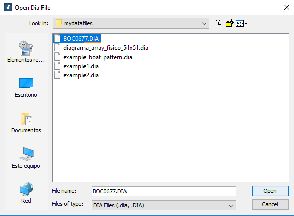 Example 2: 20x20 Pattern File Array with Uniform Algorithm