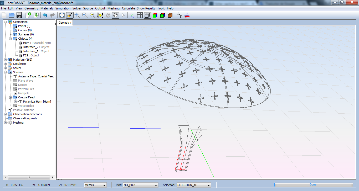 Example 2: Radome with FSS