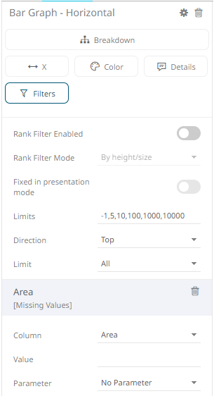 Altair Panopticon Web Authoring Help - Visualization Static Filter