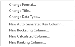 Altair Panopticon Designer Help - Data Preview Operations
