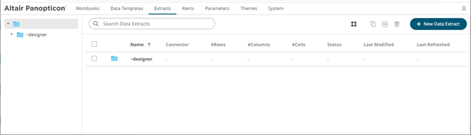 Altair Panopticon Visualization Server Installation and Reference Help - Creating Data Extracts