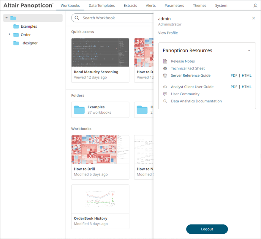 Altair Panopticon Visualization Server Installation and Reference Help - [20] Panopticon Resources
