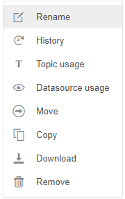 Altair Panopticon Streams Server Installation and Reference Help - Renaming Applications or Folders